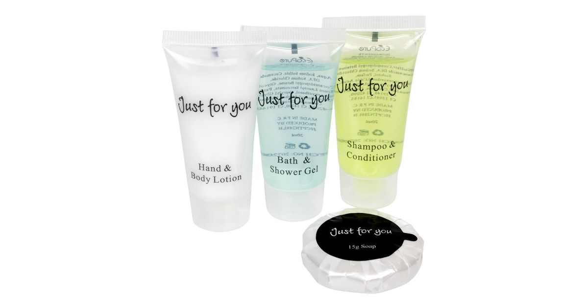Hotel Complimentary Just For You SA345 Toiletries Welcome Pack (Pack of ...