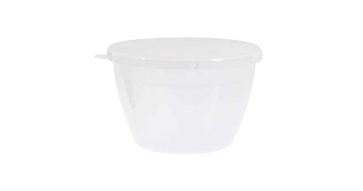 Kitchen Craft Y838 Polypropylene Pudding Basins 290ml (Pack of 12 ...