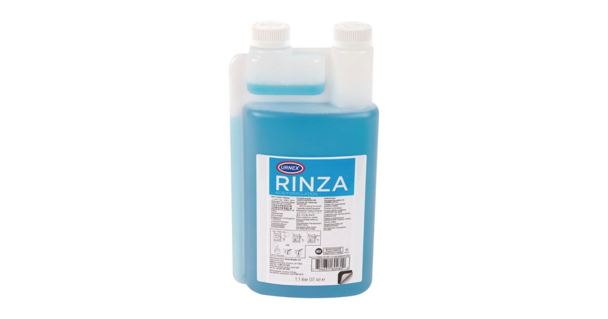 Urnex Rinza CX501 Acidic Milk Frother Cleaner Liquid Concentrate 1.1Ltr ...