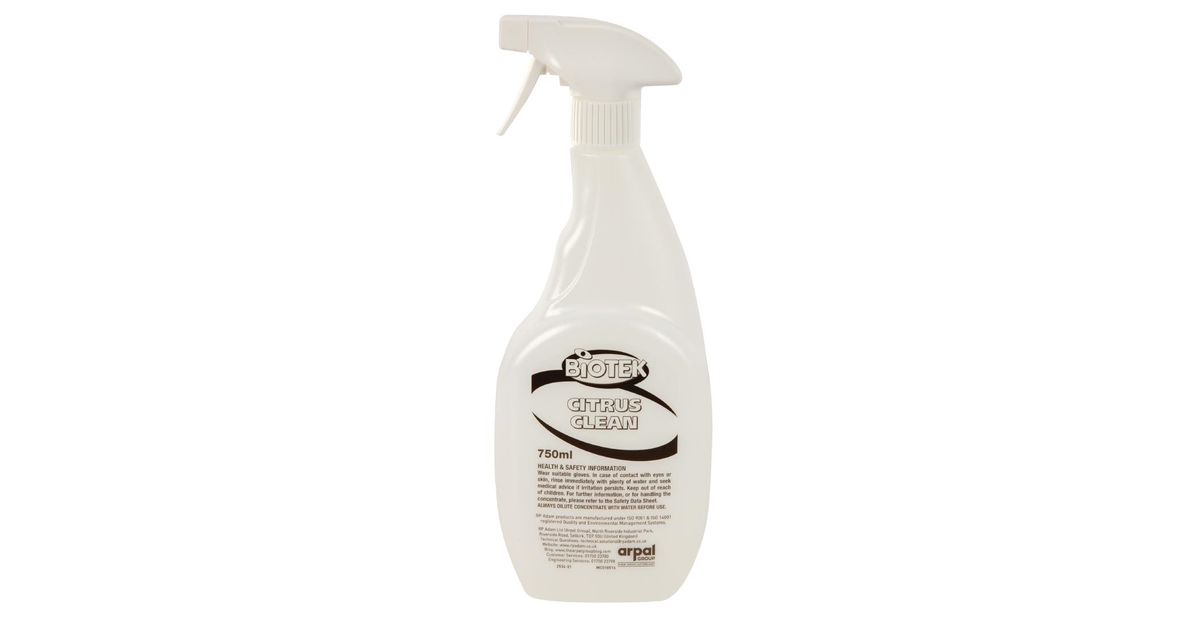 Arpal FC913 Biotek Citrus Floor and Hard Surface Cleaner Refill Bottles ...