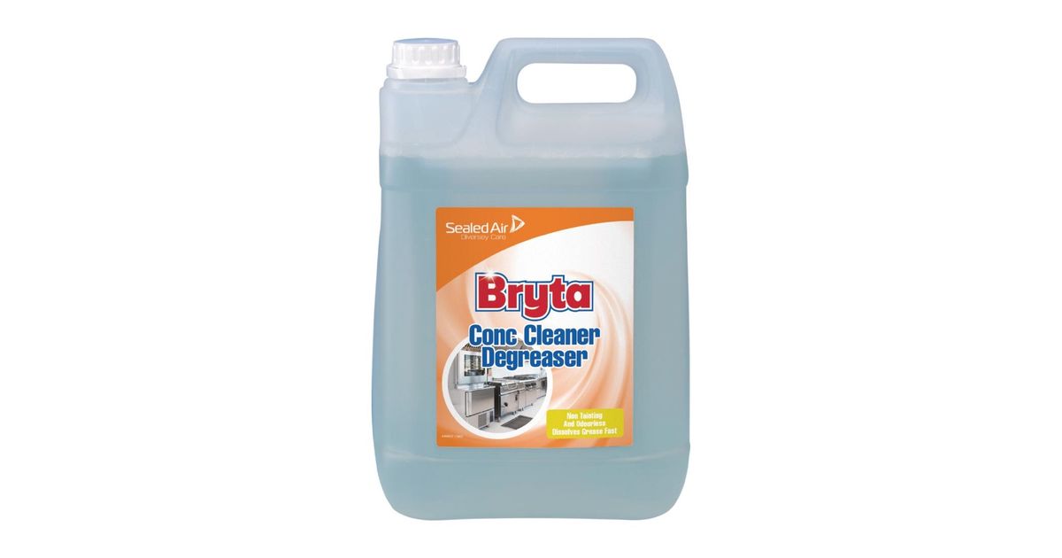 Bryta CC100 Kitchen Cleaner & Degreaser Concentrate 5 Ltr (Pack of 2 ...