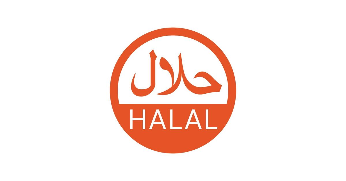 Vogue FD438 Removable Halal Food Packaging Labels (Pack of 1000 ...