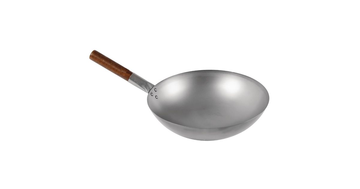 London Wok GJ495 Round Bottom Wok 330mm - Catering Appliance Superstore