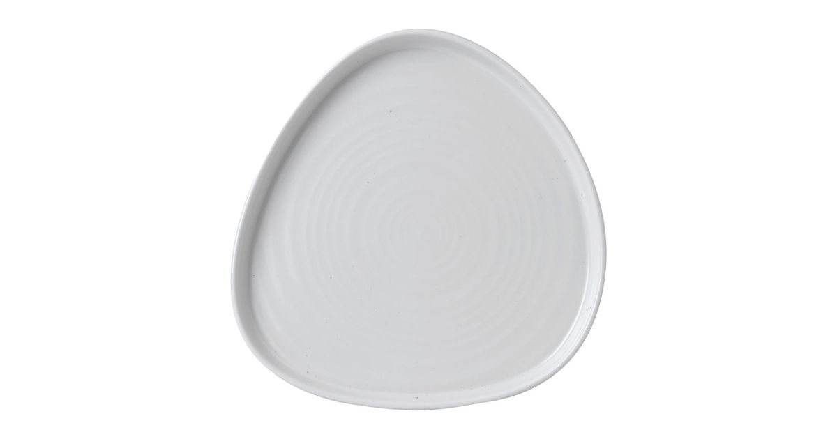 Churchill FR071 White Triangle Walled Chefs Plates 200mm (Pack of 6 ...