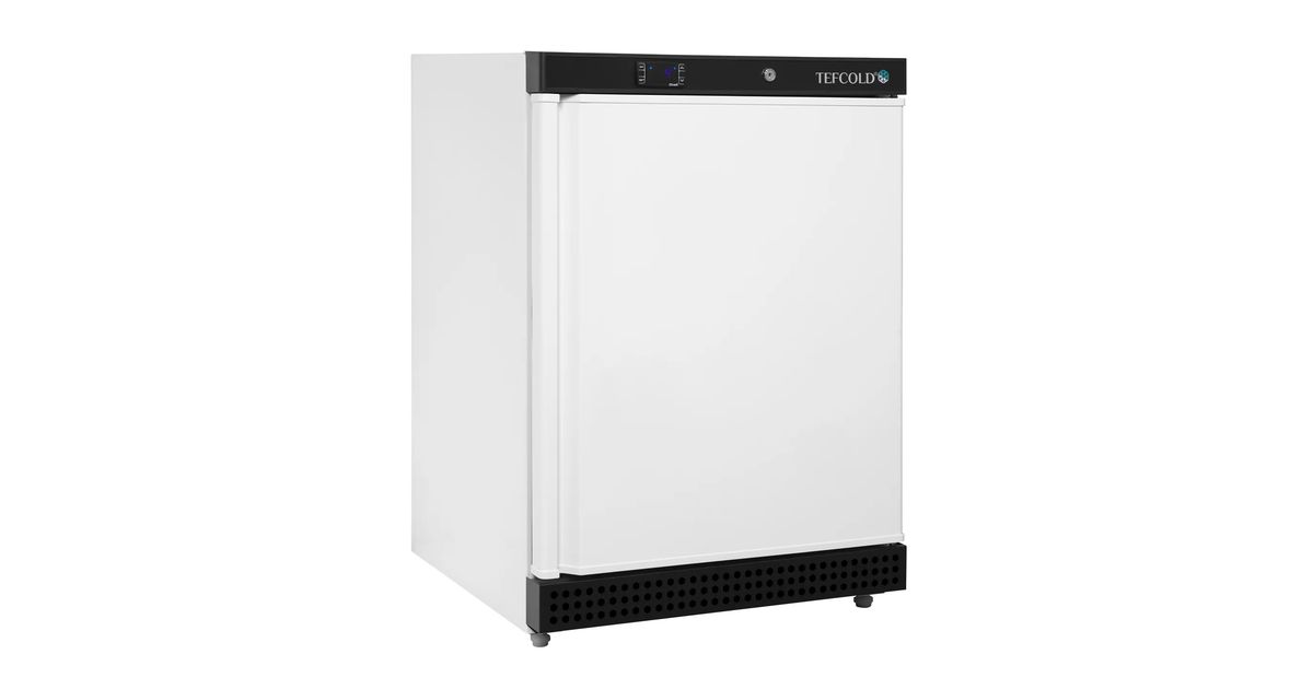 Tefcold UR200 130 Ltr Undercounter Single Door White Fridge - Catering ...