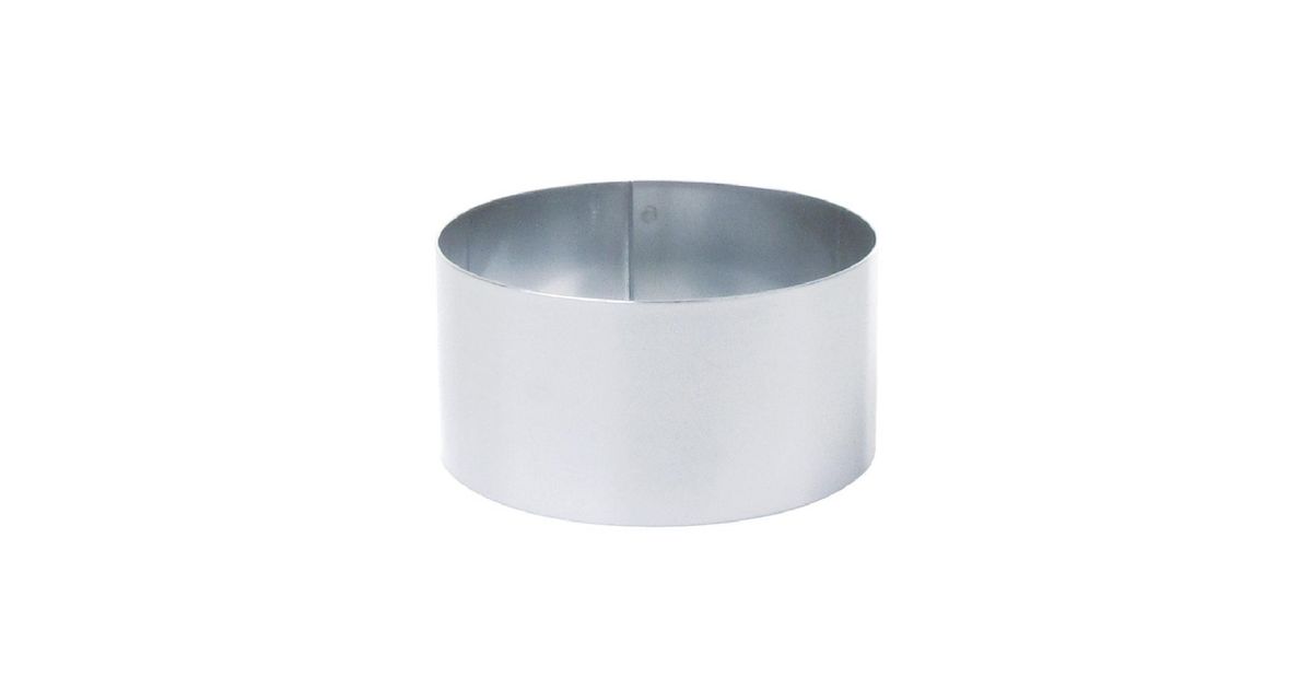 Matfer Bourgeat E890 Stainless Steel Mousse Ring 120mm - Catering ...