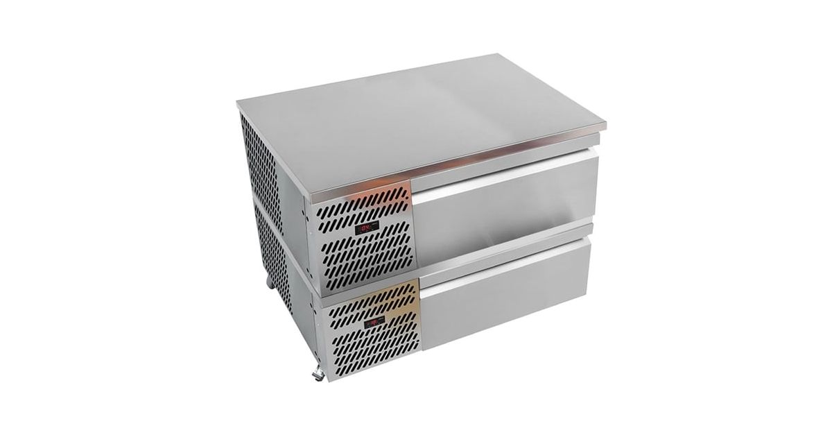 Williams VSWCD1S 2 x 2/1GN Stainless Steel Dual Temperature Fridge ...