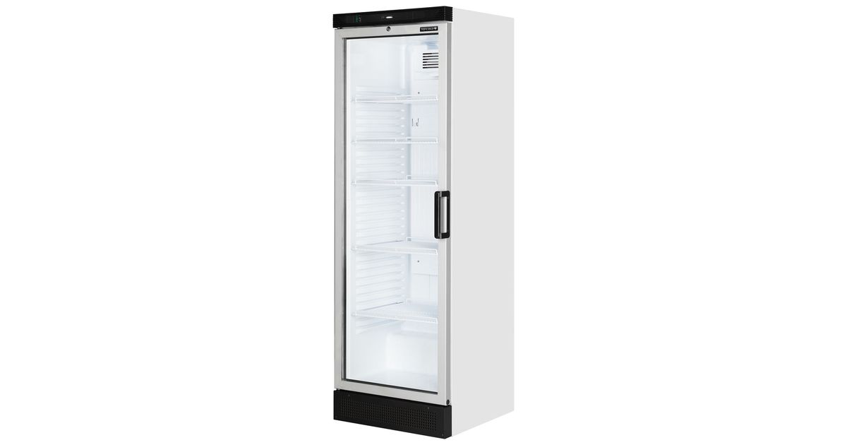Tefcold FS1380 L/H 358 Ltr Upright Single Glass Door Left Hand Hinge ...