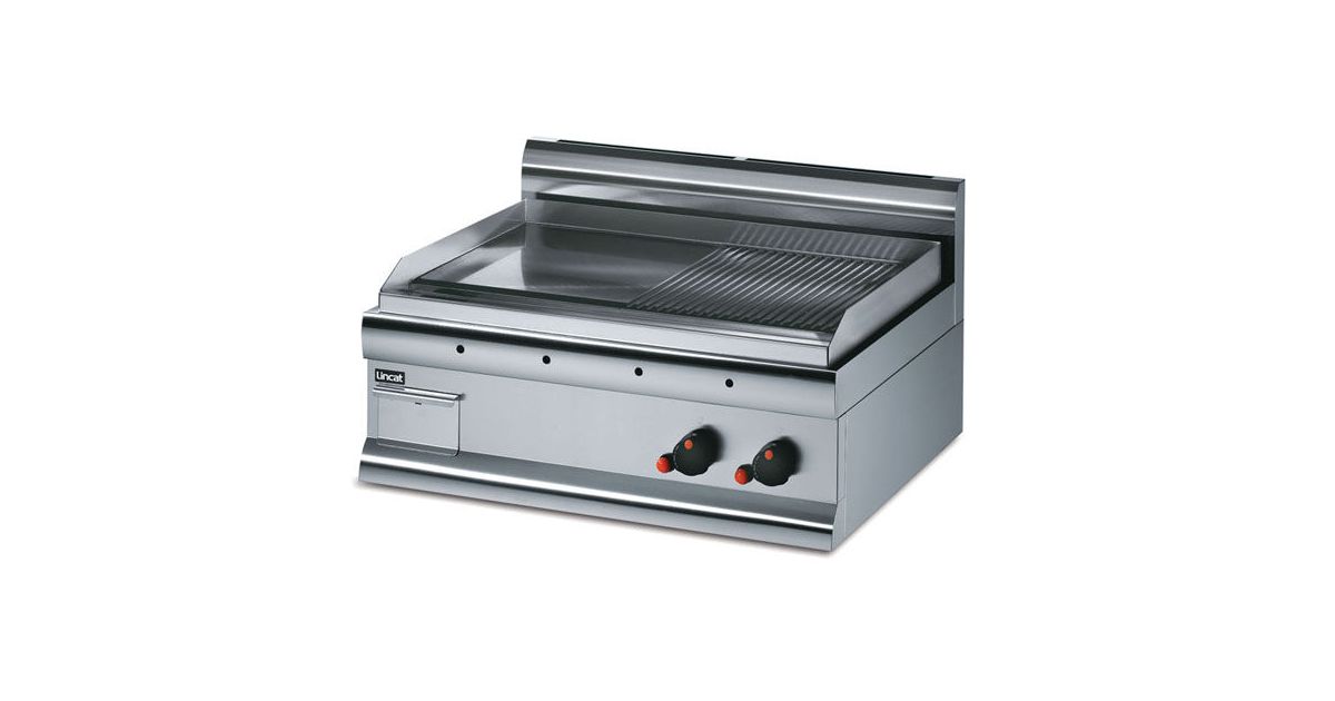 Lincat Silverlink 600 GS7R/P Propane Gas Countertop Machined Steel Half ...