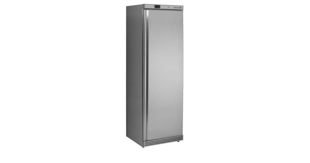 Tefcold UR400X1 361 Ltr Upright Single Door Stainless Steel Fridge ...