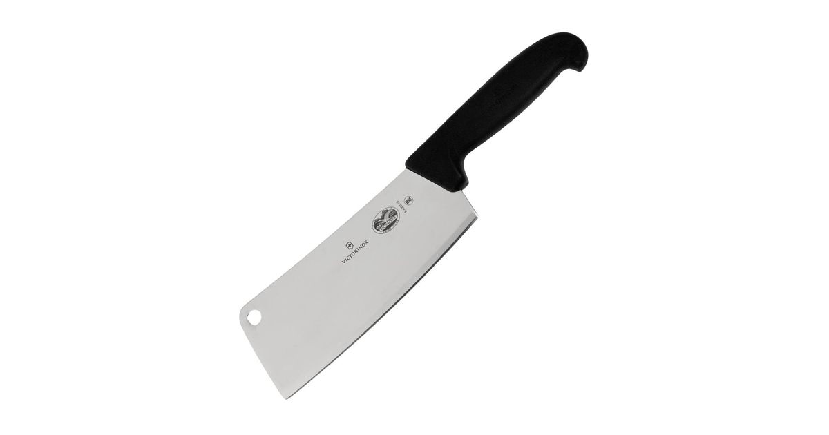 Victorinox C669 Fibrox Kitchen Cleaver Black 7" - Catering Appliance ...