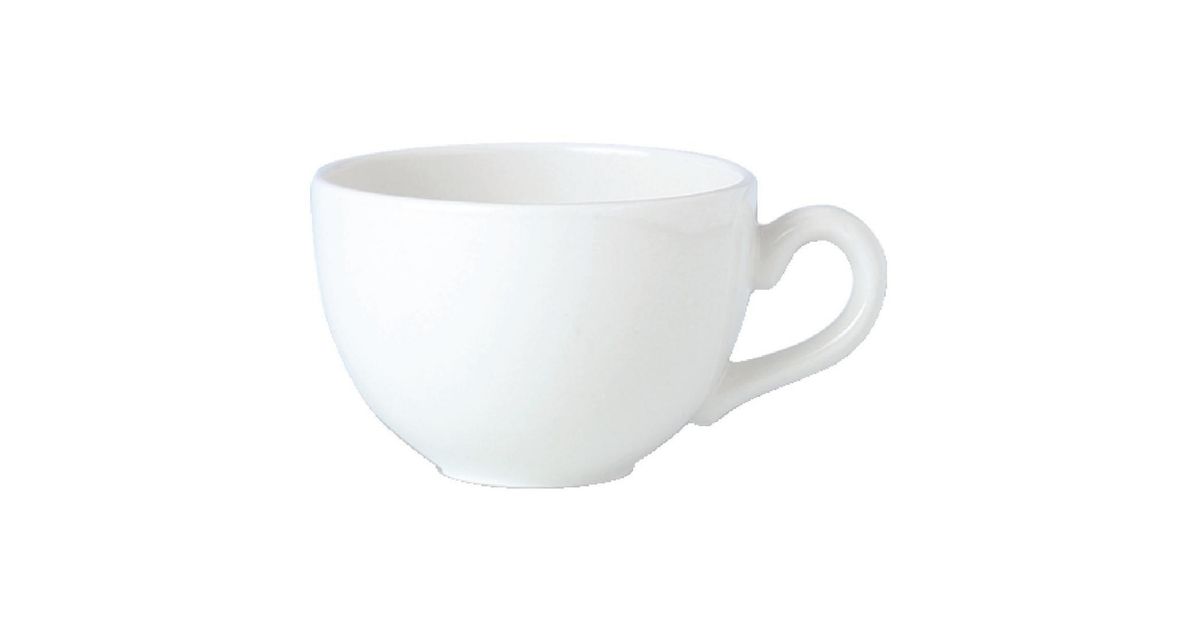 Steelite Simplicity White V7657 Low Empire Espresso Cups 85ml (Pack of ...