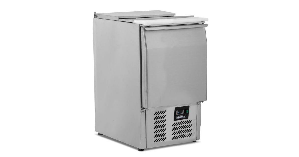 Blizzard BCC1-PREP 109 Ltr Single Door Stainless Steel Refrigerated ...