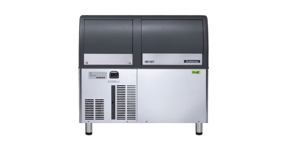 Scotsman EcoX EF127 Automatic Self Contained Ice Flaker with Drain Pump ...
