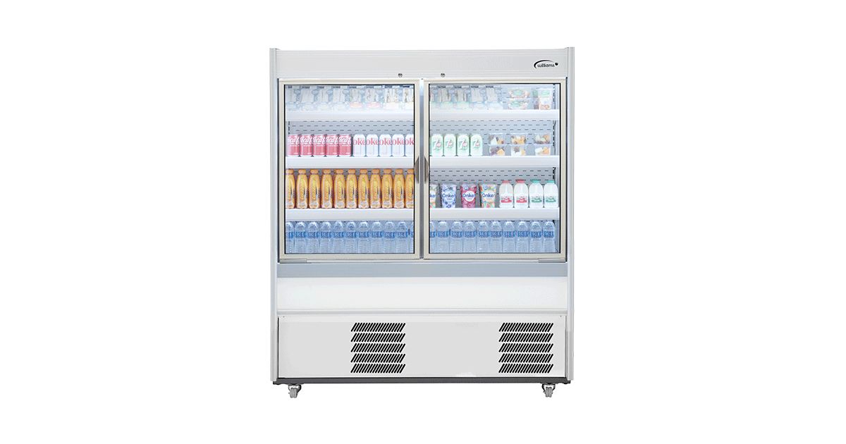 Williams Gem R150-WCD-HFD-LOC 1510mm Wide White Multideck Display ...