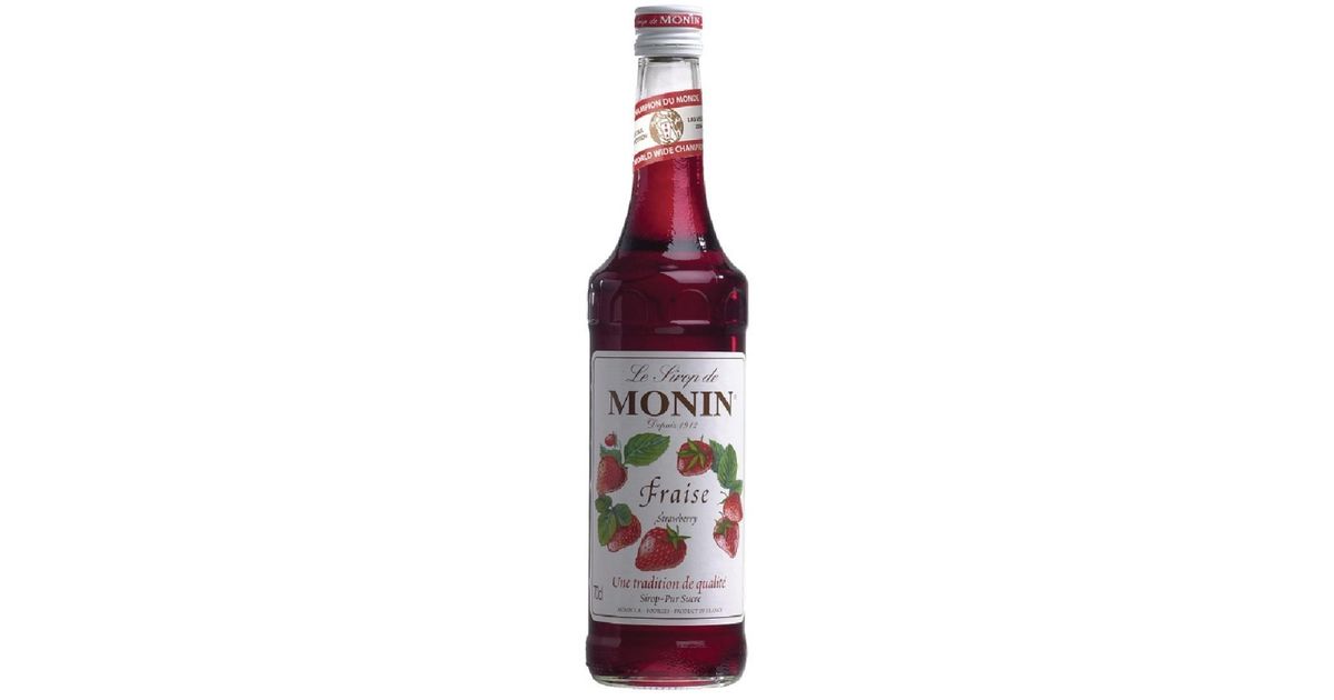 Monin CF717 Strawberry Syrup 700ml - Catering Appliance Superstore