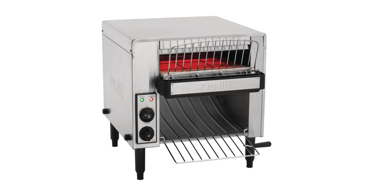 Dualit DCT2I Stainless Steel Conveyor Toaster - Catering Appliance ...