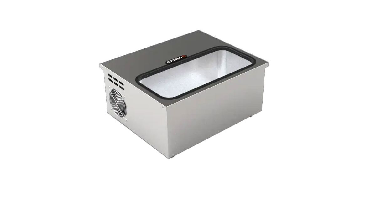 Gamko VKHC/10F 10 x 1 Ltr Top Loading Stainless Steel Bottle Freezer ...