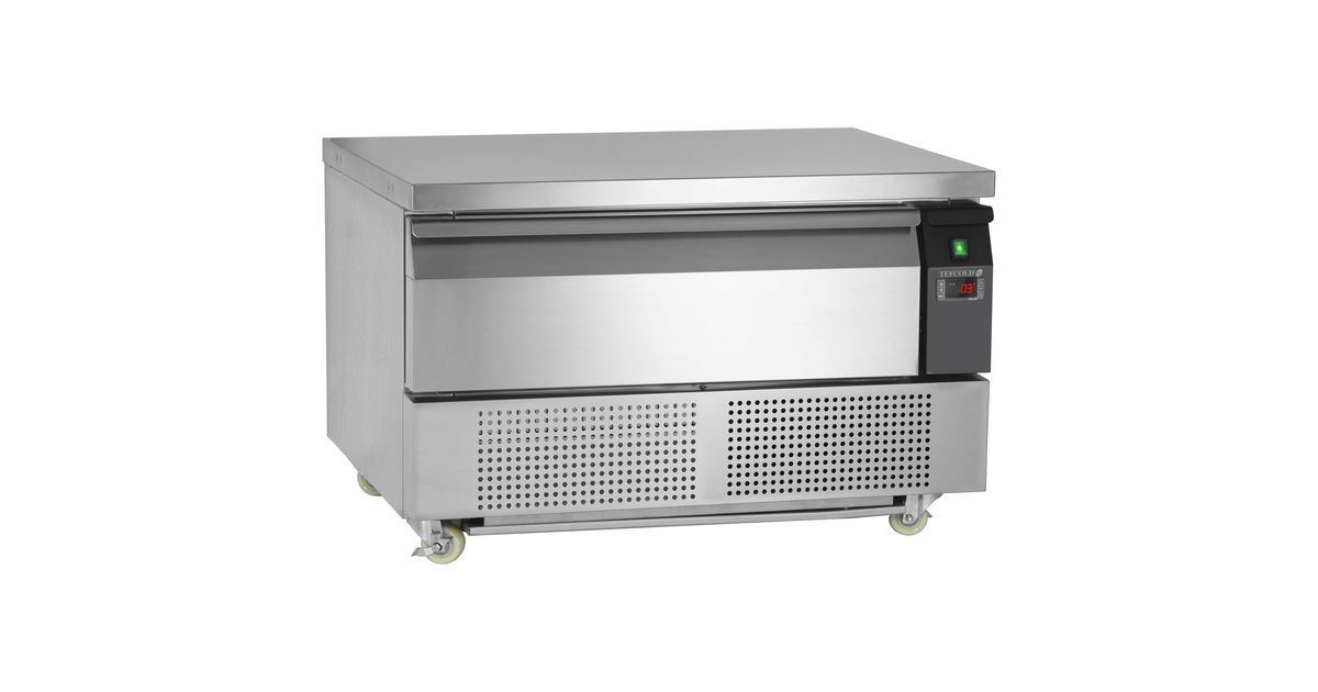 Tefcold UD1-2 2 x 1/1GN Stainless Steel Dual Temperature Fridge ...