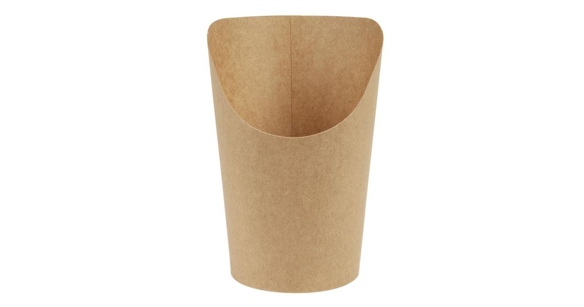 Colpac FA377 Recyclable Kraft Tortilla Wrap Scoops (Pack of 1000 ...