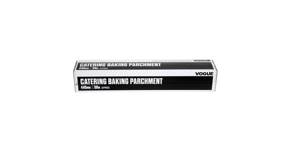 Vogue DM177 Baking Parchment Paper 440mm x 50m - Catering Appliance ...