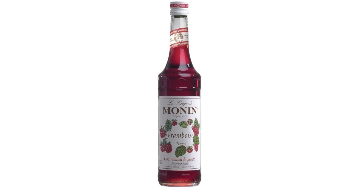 Monin CF718 Raspberry Syrup 700ml - Catering Appliance Superstore