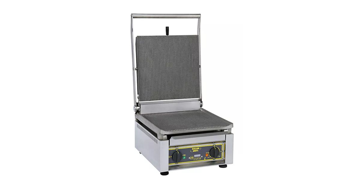 Roller Grill Professional PANINI XLE R Electric Single Contact Panini ...