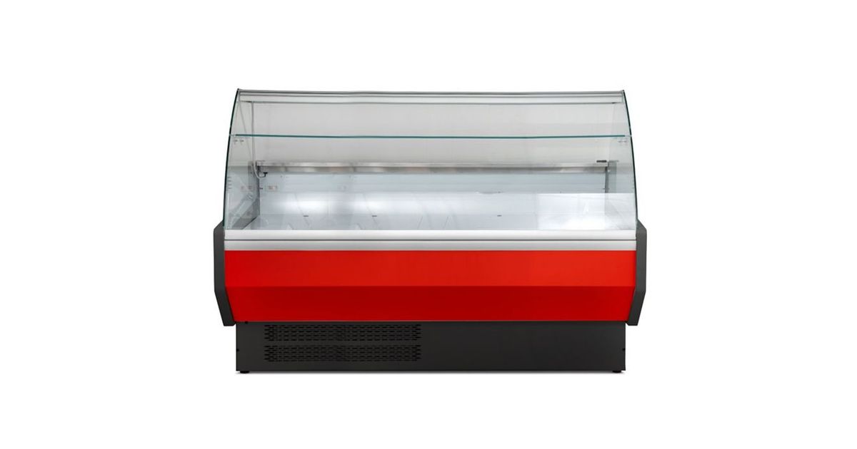 Blizzard SIGMA20C 2025mm Wide Curved Glass Fresh Meat Serve Over ...