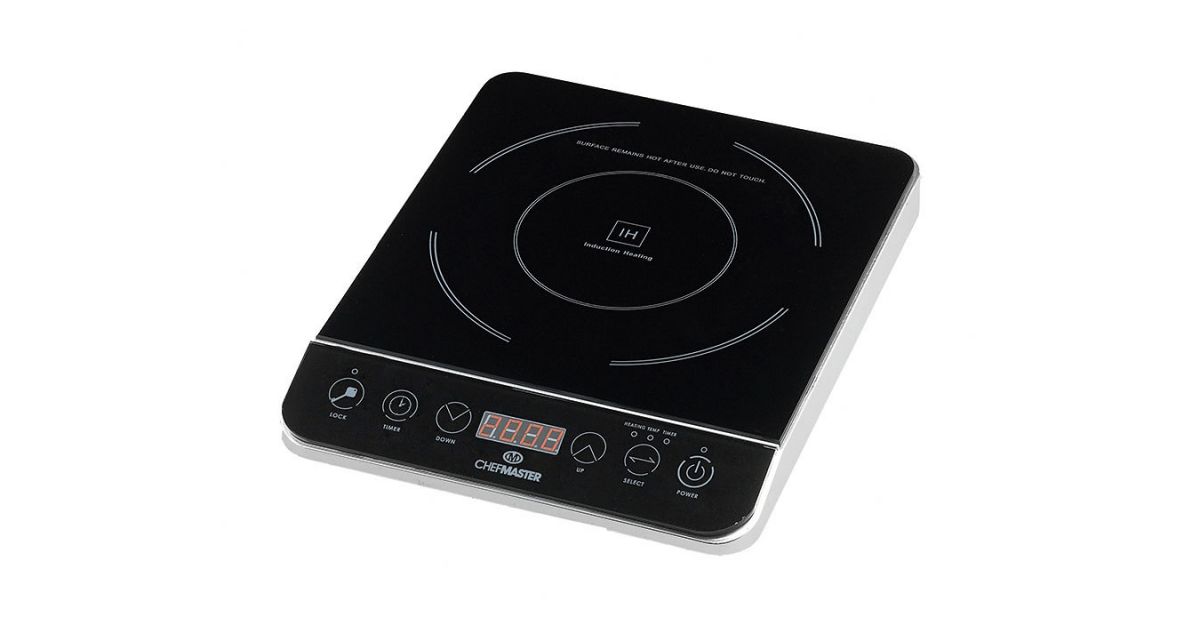 Chefmaster HEA516 2kW Electric Countertop Single Induction Hob ...