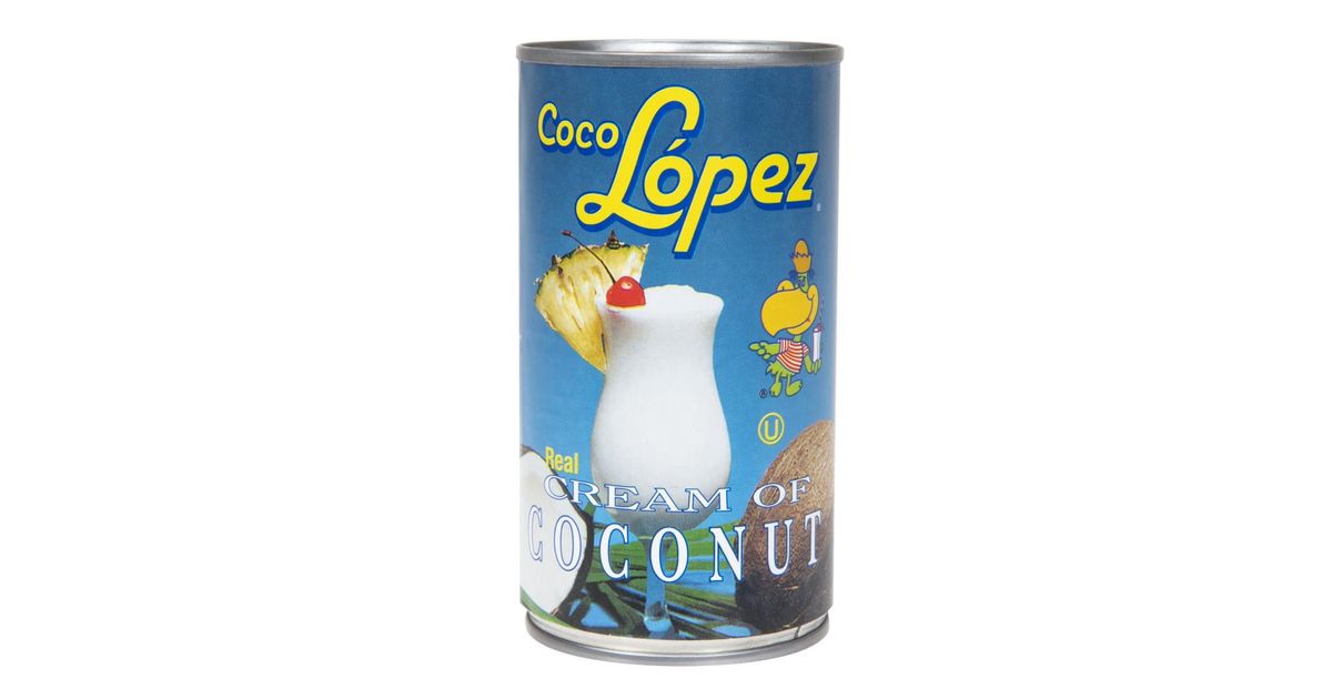 Coco Lopez DM106 Cream of Coconut Cocktail Mix 440ml - Catering ...
