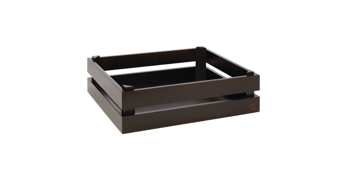 APS Superbox DR737 Buffet Crate Black 1/2GN - Catering Appliance Superstore