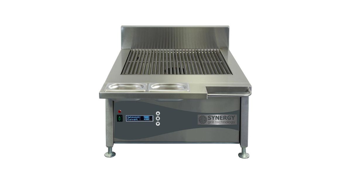 Synergy Grill ST600E Electric 605mm Wide Trilogy Chargrill - 3 Phase ...