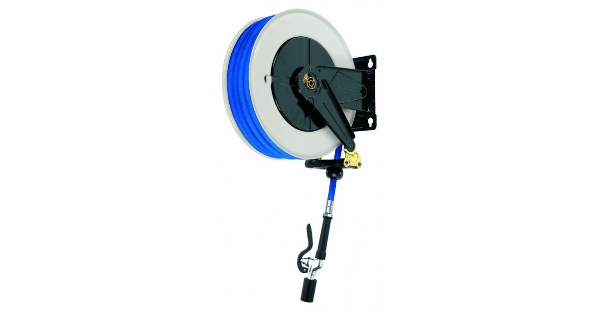 Mechline AquaJet MRK15/SSG Wash Down Hose Reel With Rose Head Gun ...