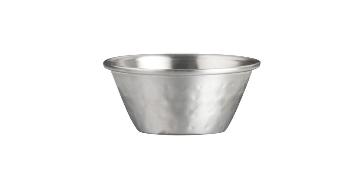 Steelite Creations VV3418 Metal Hammered Ramekins 50ml (Pack of 48 ...