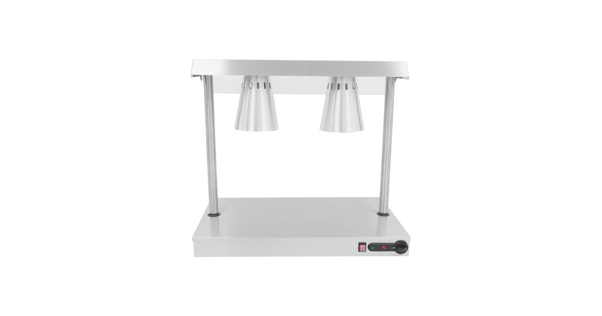 Parry C2LU Countertop Heated Display With Gantry (2 x 1/1 GN ...
