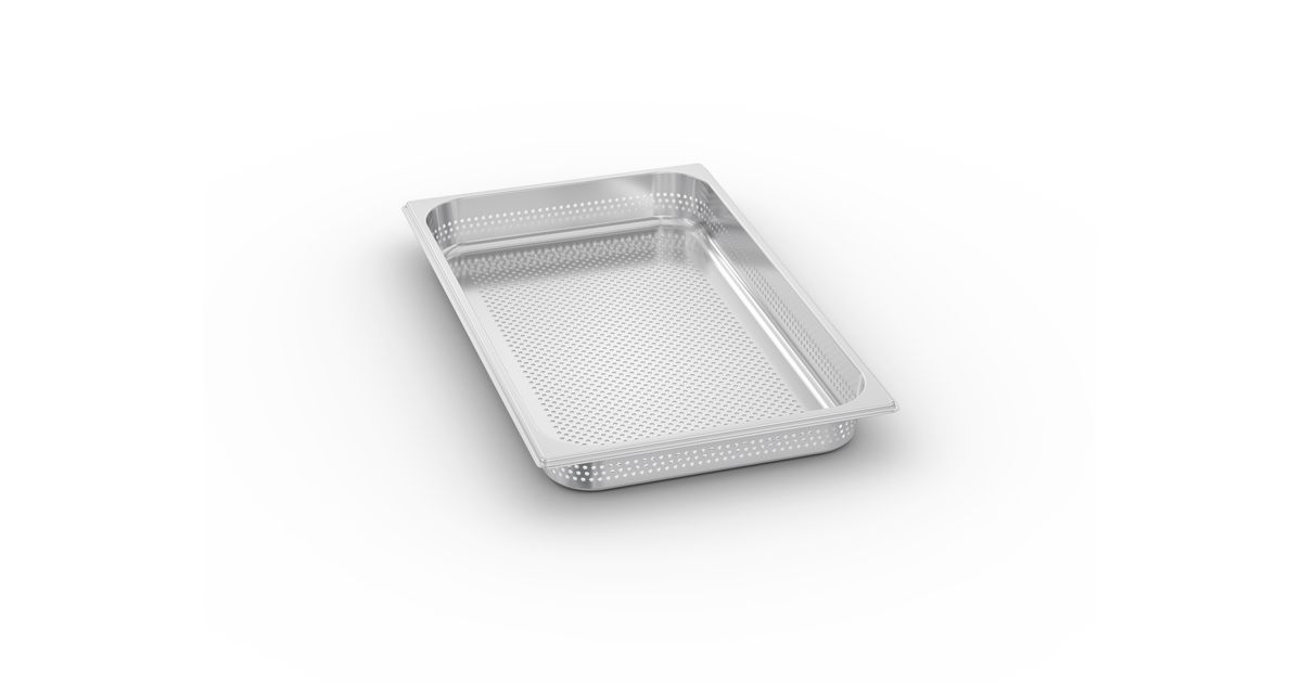 RATIONAL 6015.1165 1/1 GN Stainless Steel Perforated Tray 55mm ...