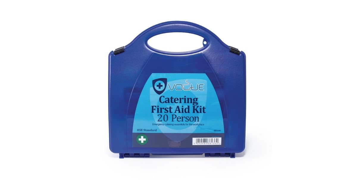 Vogue GK094 HSE First Aid Kit Catering 20 person - Catering Appliance ...