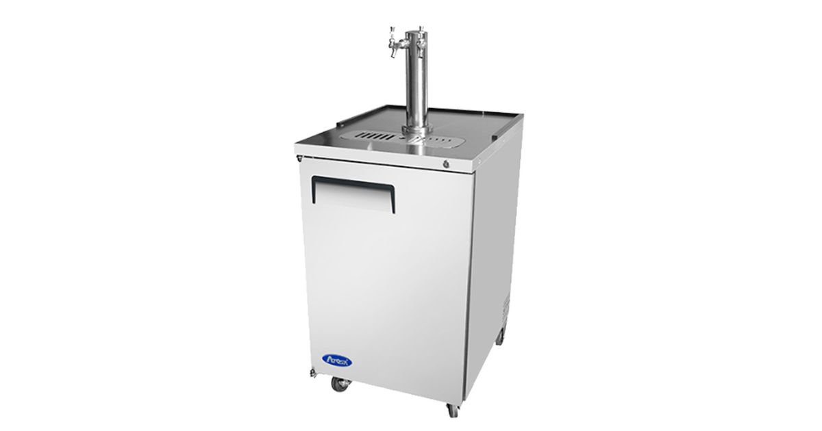 Atosa MKC23-GR Single Hinged Door Direct Draw Keg Beer Dispenser ...