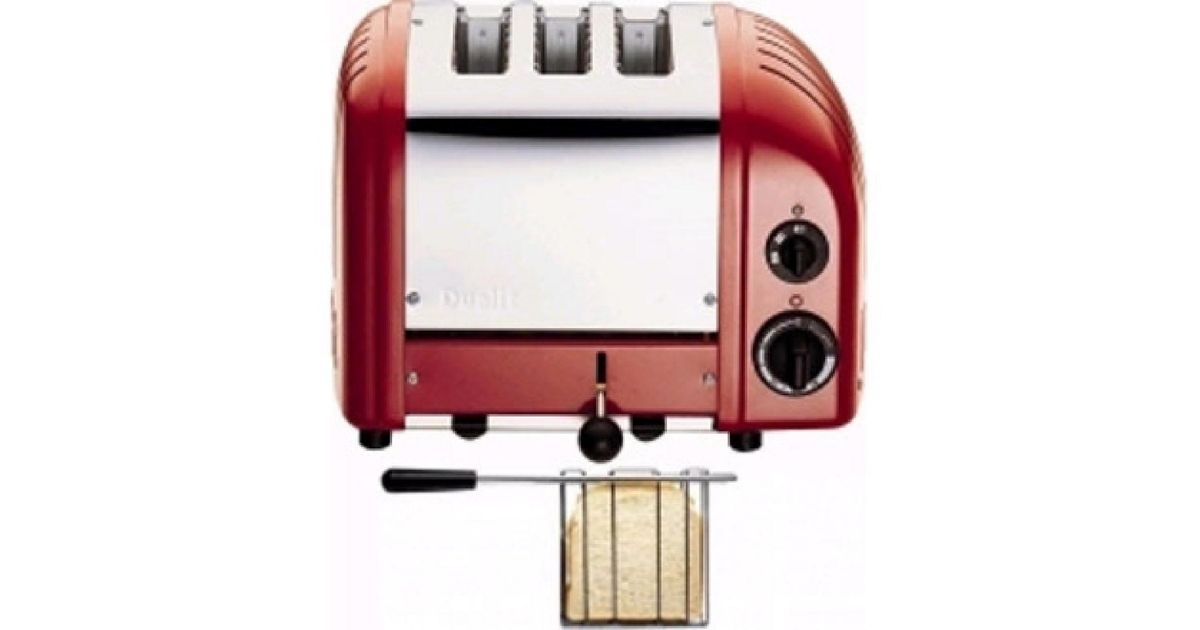 Dualit 31214 2 + 1 Combi Vario 3 Slice Toaster Red - Catering Appliance ...