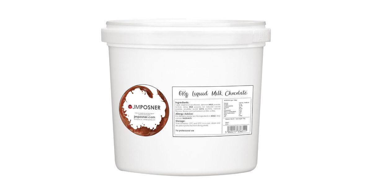 JM Posner FD087 Liquid Milk Chocolate Mix 6kg - Catering Appliance ...