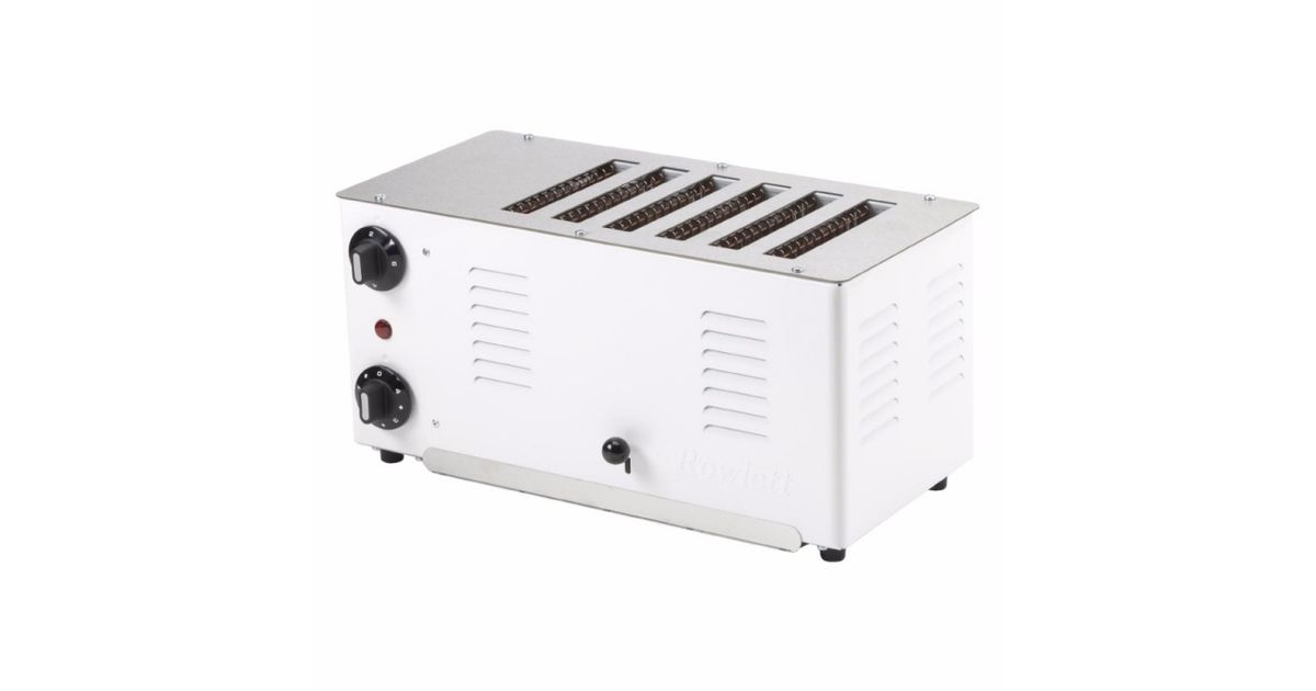 Rowlett Regent 6ATW-131 6 Slice Toaster - Catering Appliance Superstore