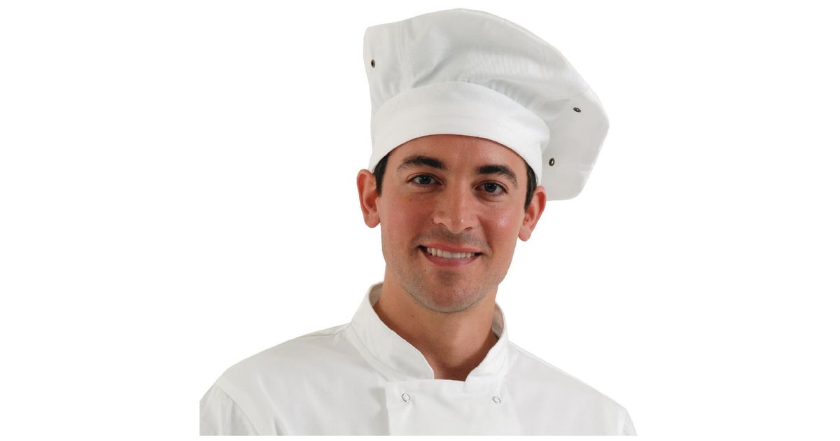 Chef Works A963 Toque Chefs Hat White - Catering Appliance Superstore