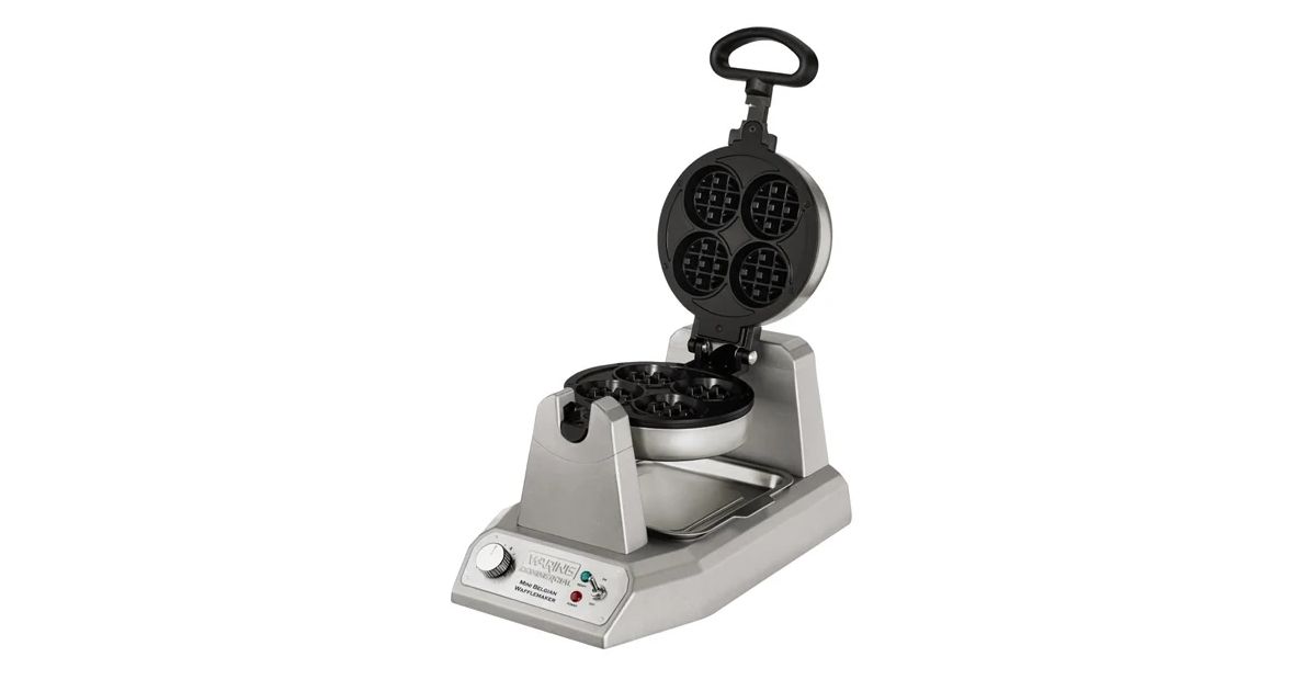 Waring Commercial WMB400XCK Mini Belgian Waffle Maker - Catering ...