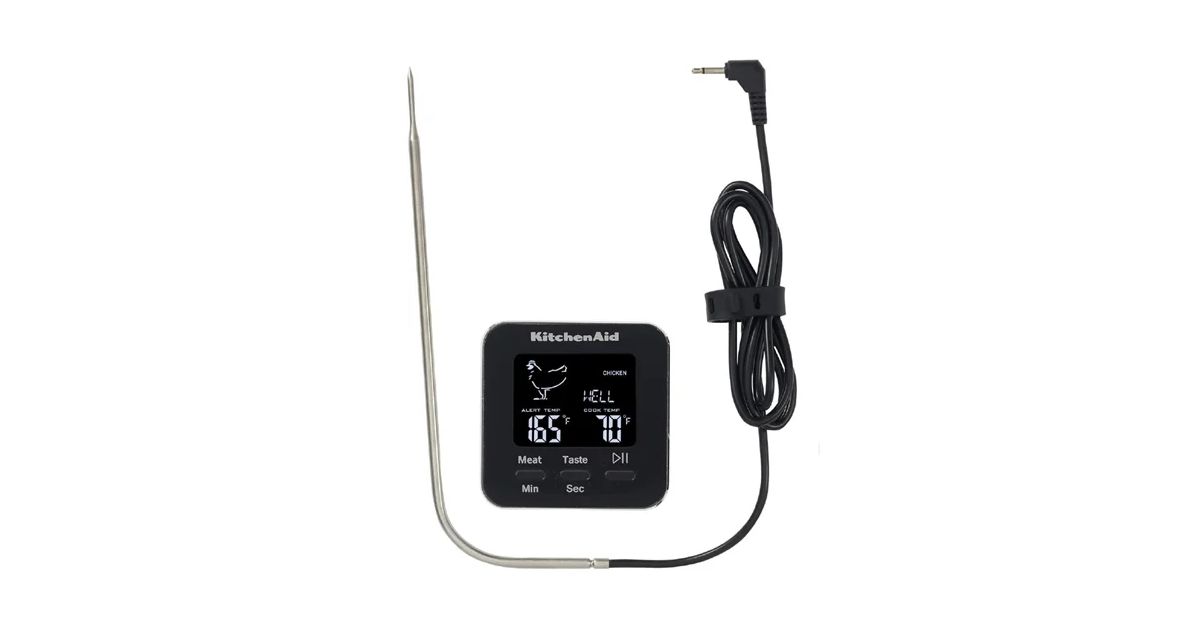Kitchenaid DX296 Wired Digital Probe Thermometer - Catering Appliance ...