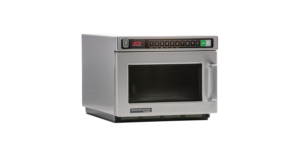 Menumaster DEC14E2 Programmable 17 Litre 1400w Commercial Microwave ...