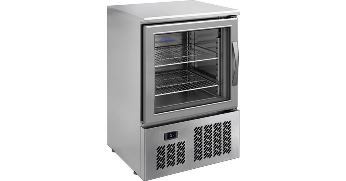 Infrico ESC150CR Undercounter Single Glass Door Stainless Steel Glass ...