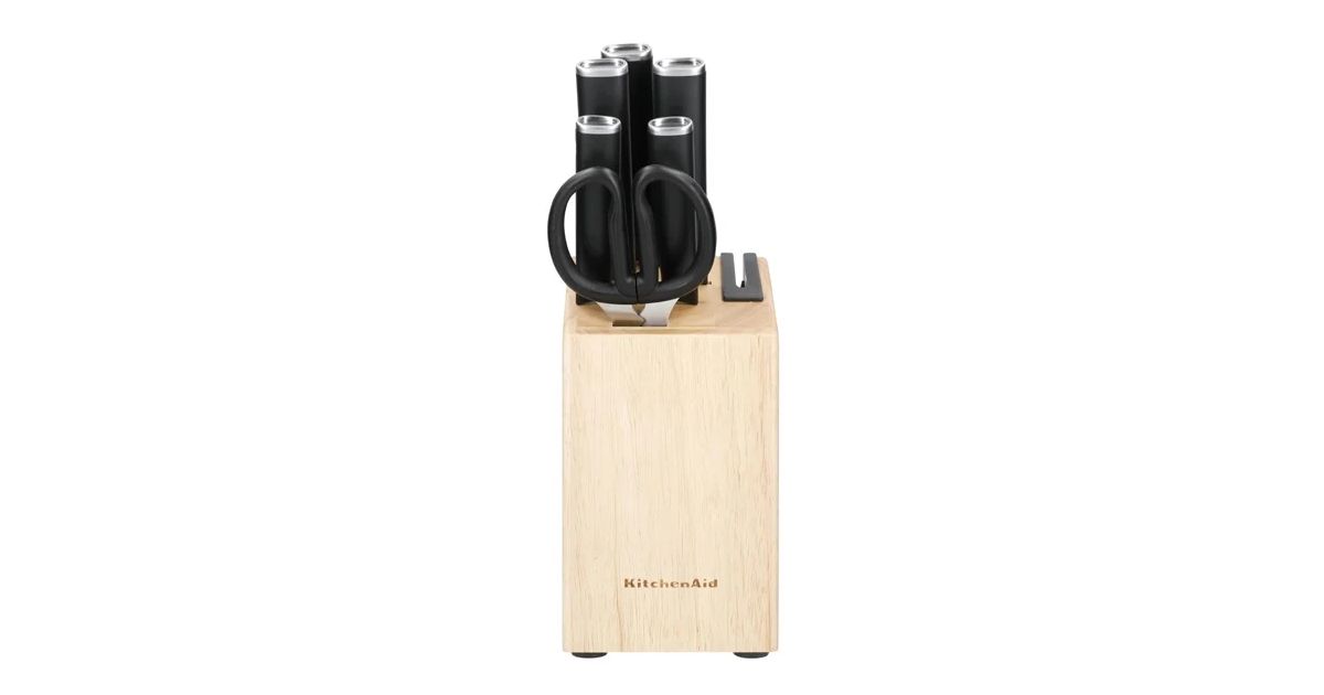 Kitchenaid DX267 6 Piece Knife Block Set (Pack of 7) - Catering ...
