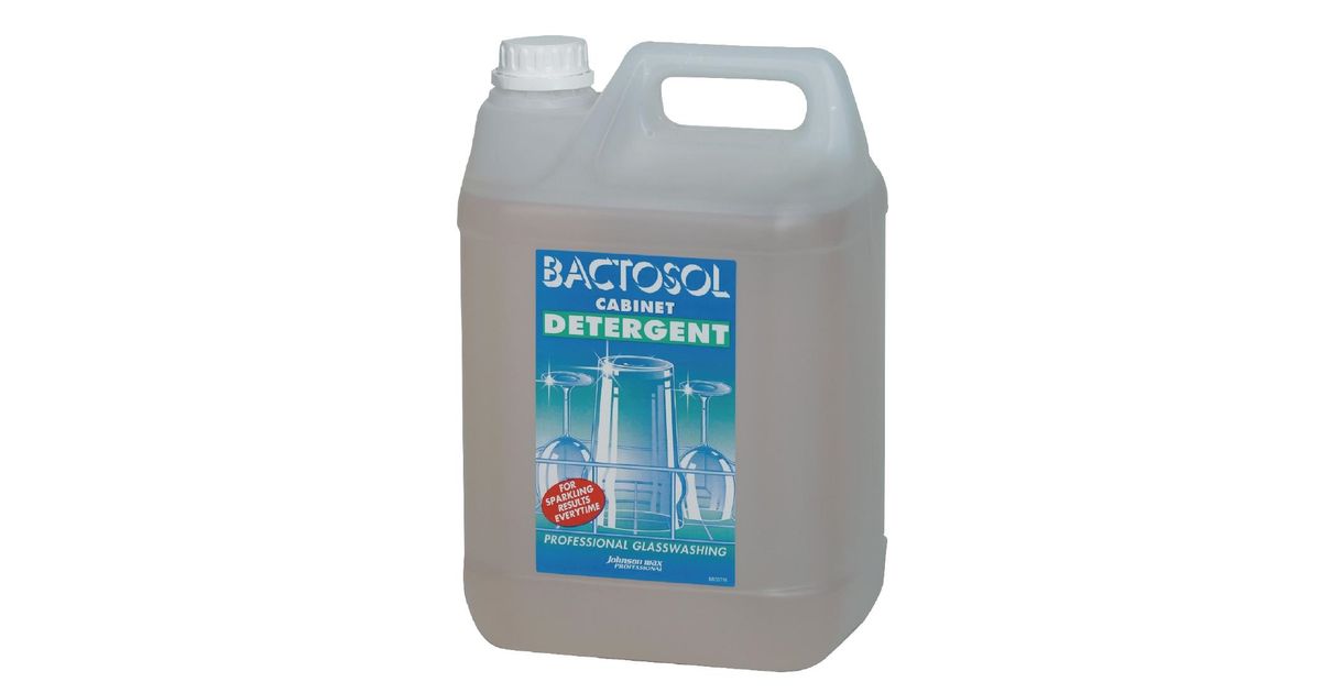 Bactosol CD519 Glasswasher Detergent Concentrate 5Ltr (Pack of 2 ...