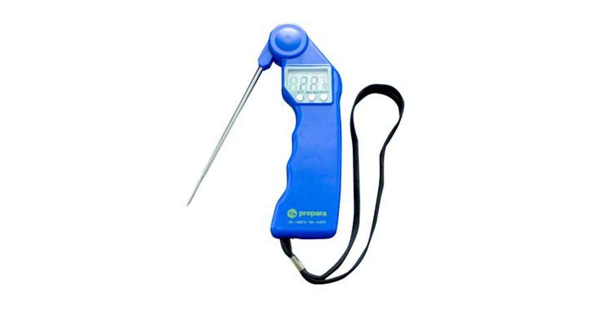 Prepara EC897BL Electronic Hand Held Thermometer Blue - Catering ...
