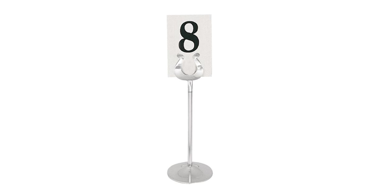 Olympia P343 Stainless Steel Table Number Stand 205mm - Catering ...